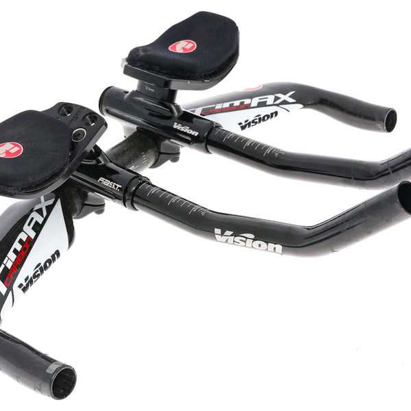 Vision TriMax Carbon Aerobar 31.8mm x 41cm W/ Al | The Pro's Closet