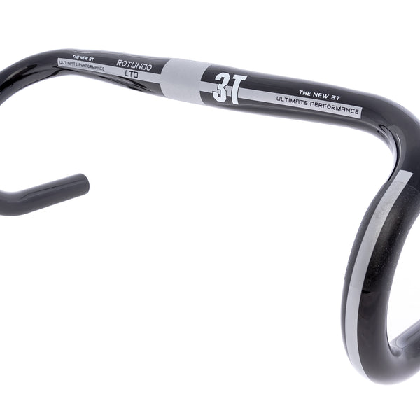 3T Rotundo LTD Handlebar Carbon Silver Stripe | The Pro's Closet