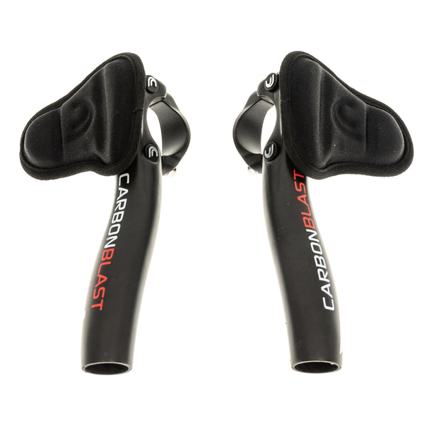 Deda Carbon Blast Aerobar Extensions Black | The Pro's Closet