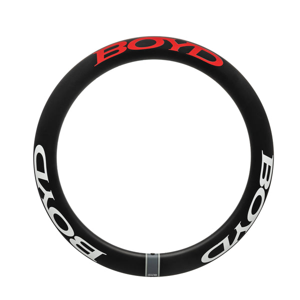 Boyd 60mm Disc Rim Carbon Tubeless 700c 24 Hole | The Pro's Closet