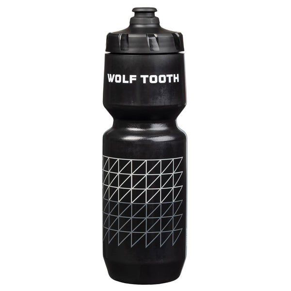 Wolf Tooth Matrix Water Bottle Black | The Pro's Closet – The Pro's Closet