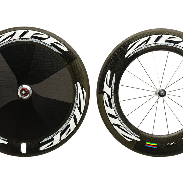Zipp 1080 / Sub 9 Carbon Tubular 700c Wheelset | The Pro's Closet
