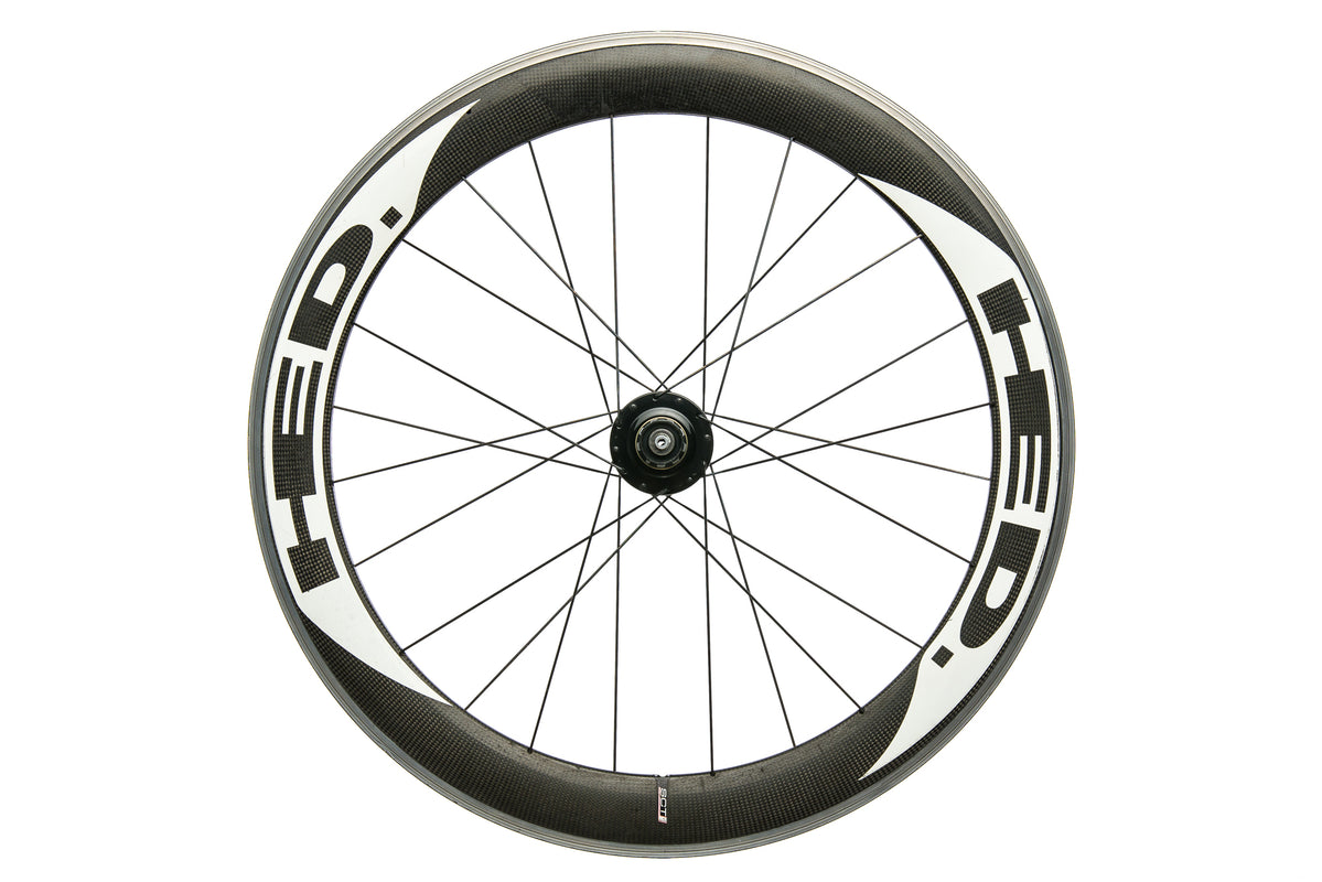 HED Jet 6 Powertap SL+ Carbon Clincher 700c Rear | The Pro's Closet