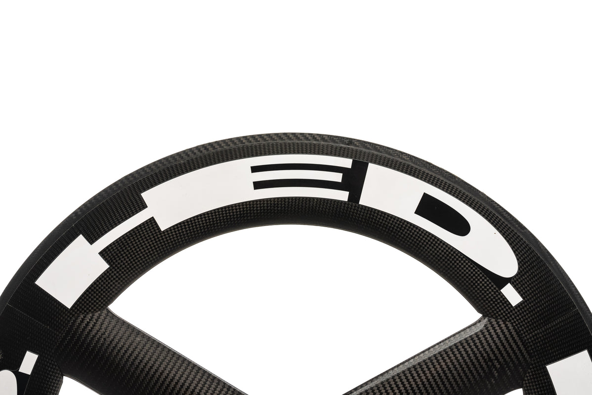 HED Tri Spoke Carbon Tubular 700c Wheelset | The Pro's Closet