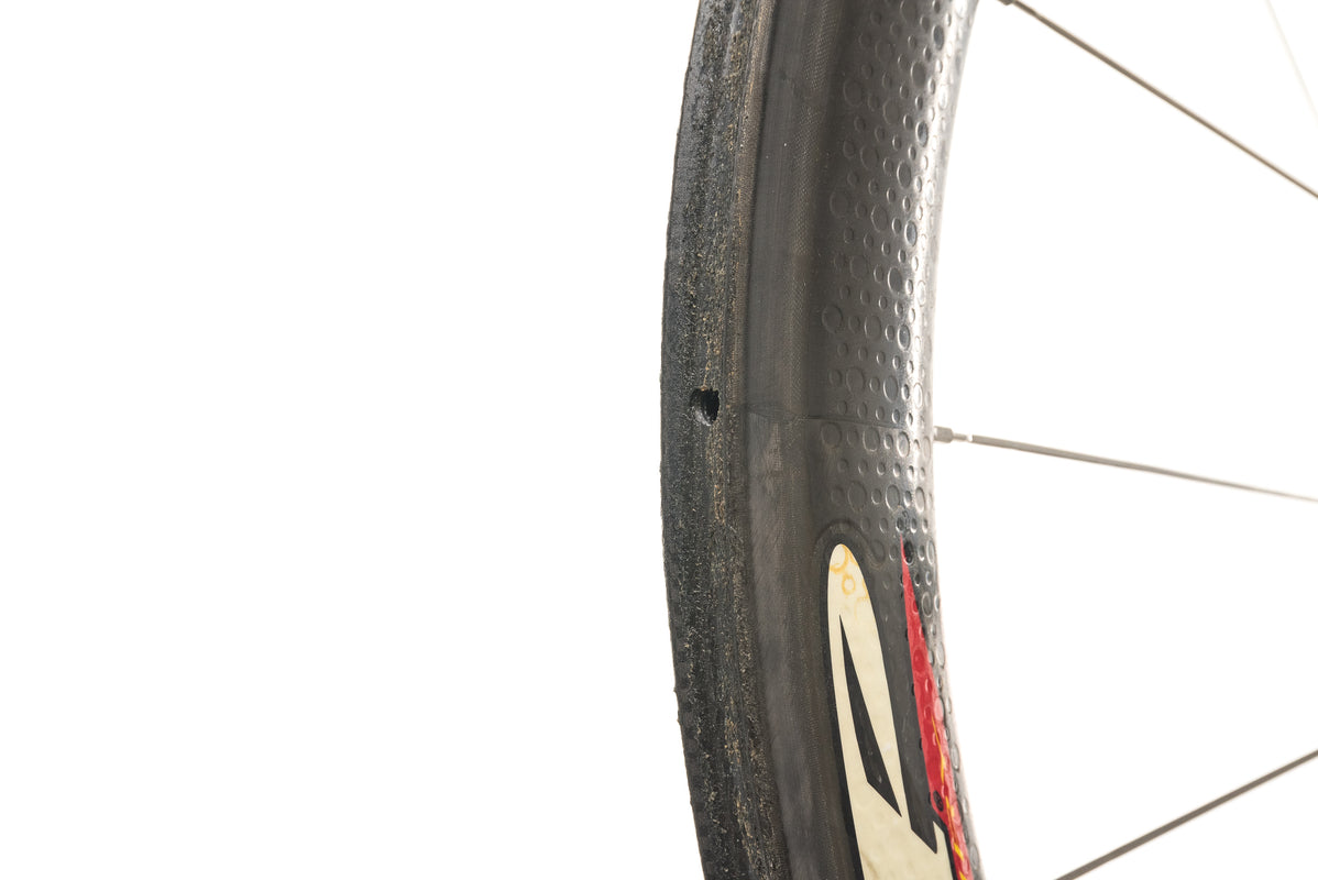 Zipp 606 Carbon Tubular 700c Front Wheel | The Pro's Closet