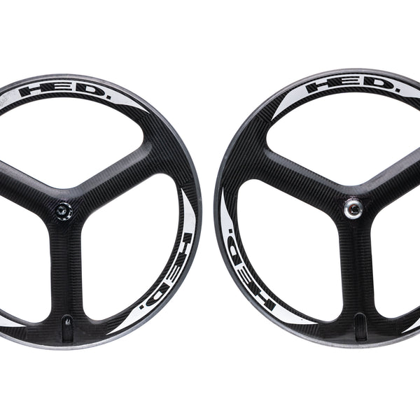 HED 3 Tri Spoke Carbon/Alloy Clincher 700c Wheel | The Pro's Closet