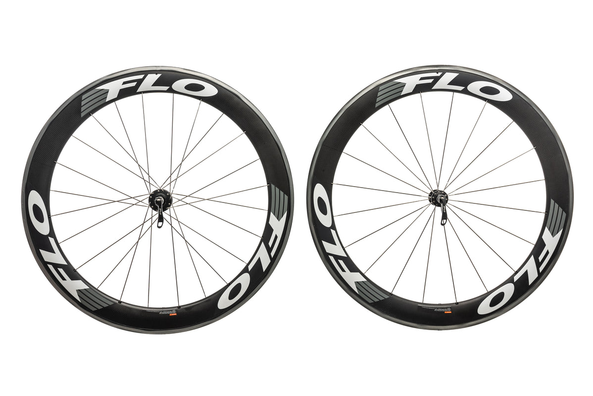 Flo 60 Carbon Alloy Clincher 700c Wheelset | The Pro's Closet