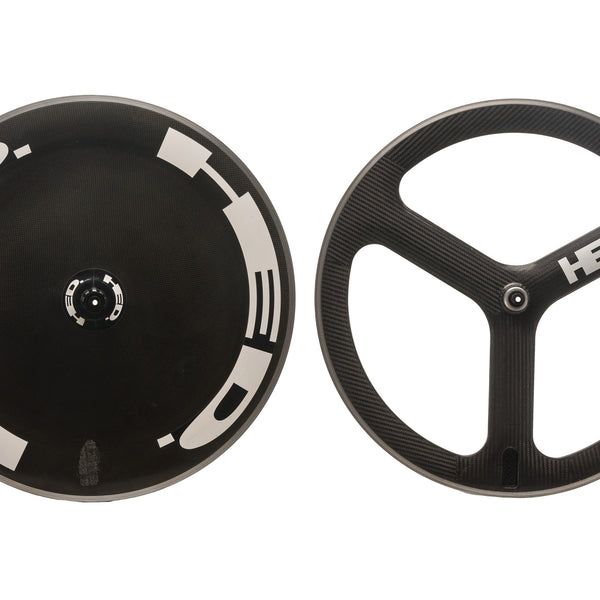 HED Tri Spoke / Jet Disc Carbon/Alloy Clincher 7 | The Pro's Closet