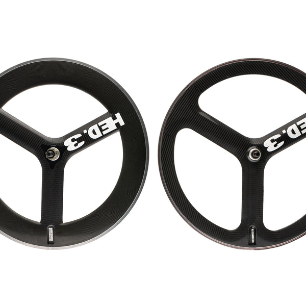 HED 3 Tri-Spoke Carbon Clincher Wheelset | The Pro's Closet