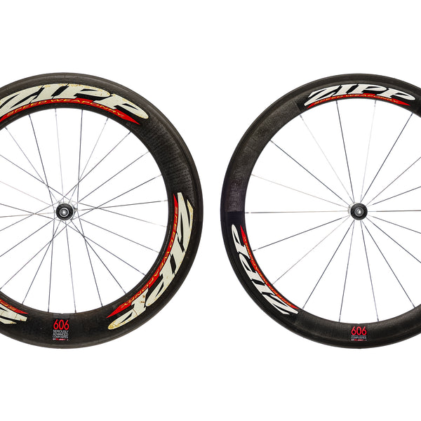 Zipp 606 Carbon Tubular 700c Wheelset | The Pro's Closet