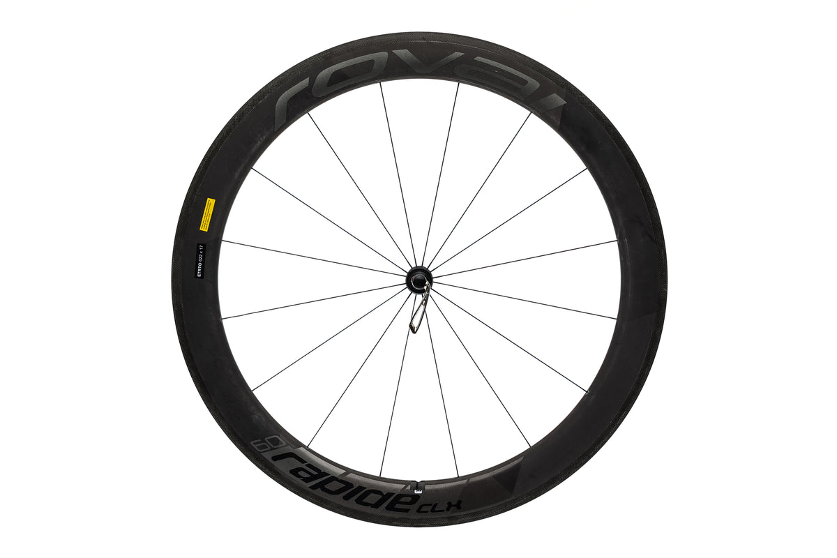 Roval CLX Rapide 60 Carbon Clincher 700c Front W | The Pro's Closet
