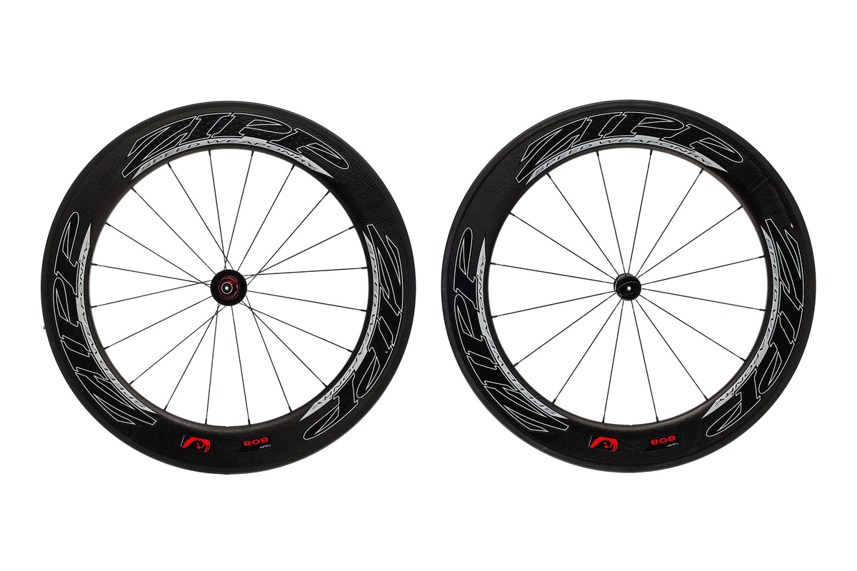 Zipp 808 Firecrest Carbon Tubular 700c Wheelset | The Pro's Closet