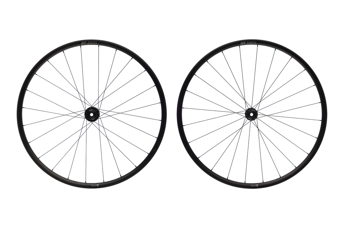 DT Swiss R470 Aluminum Tubeless 700c Wheelset | The Pro's Closet