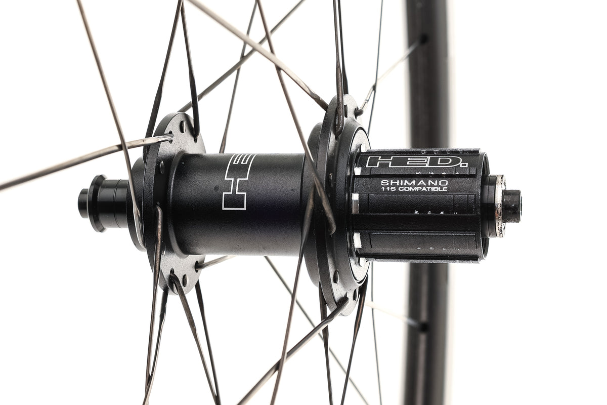 HED Jet RC4 Black Carbon Tubeless 700c Wheelset | The Pro's Closet