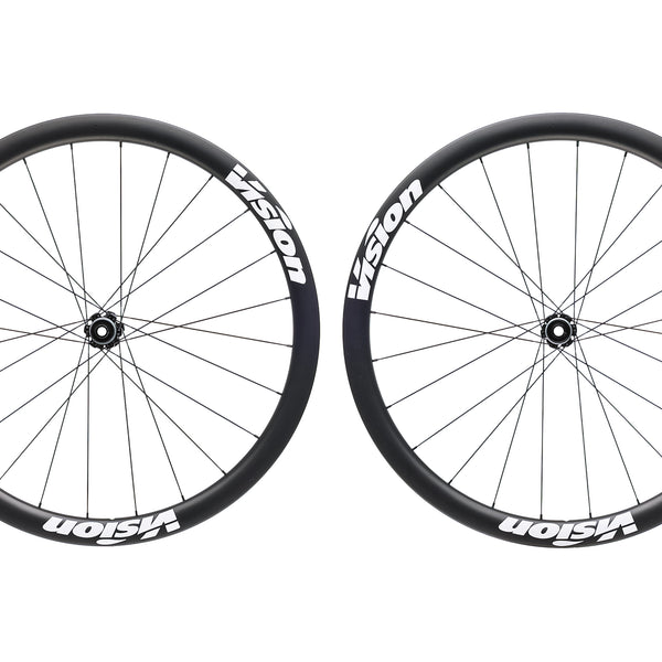 Vision SC 40 Carbon Tubeless 700c Wheelset | The Pro's Closet