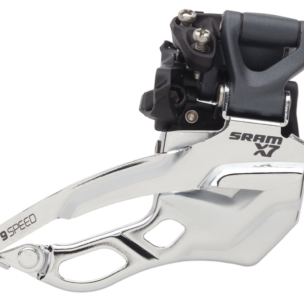 SRAM X7 Front Derailleur 3x9 Speed 31.8/34.9mm H | The Pro's Closet