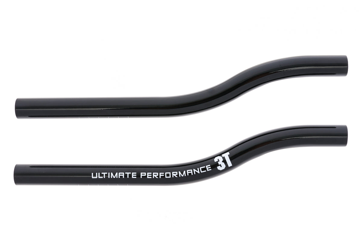 3T S-Bend Aero Extensions 22.2mm x 340mm Carbon | The Pro's Closet