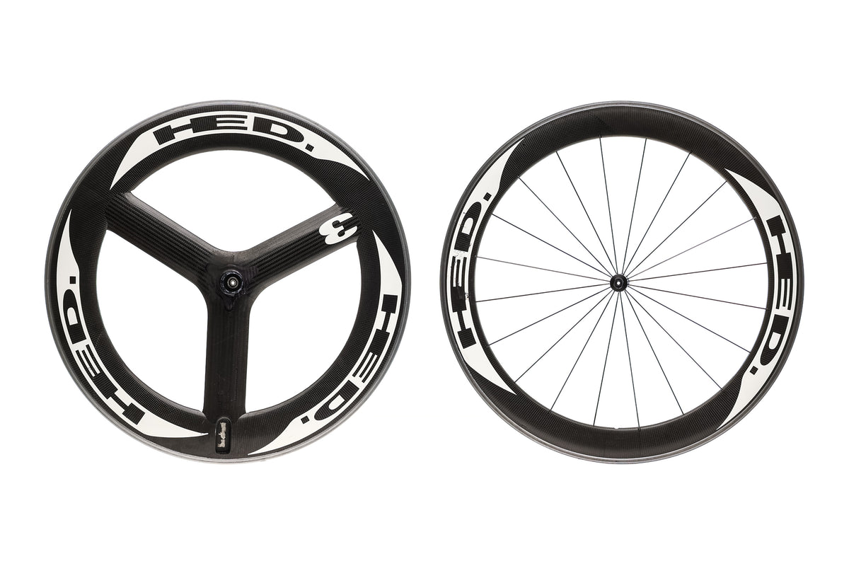 HED H3/Jet 6 Carbon/Alloy Clincher 700c Wheelset | The Pro's Closet